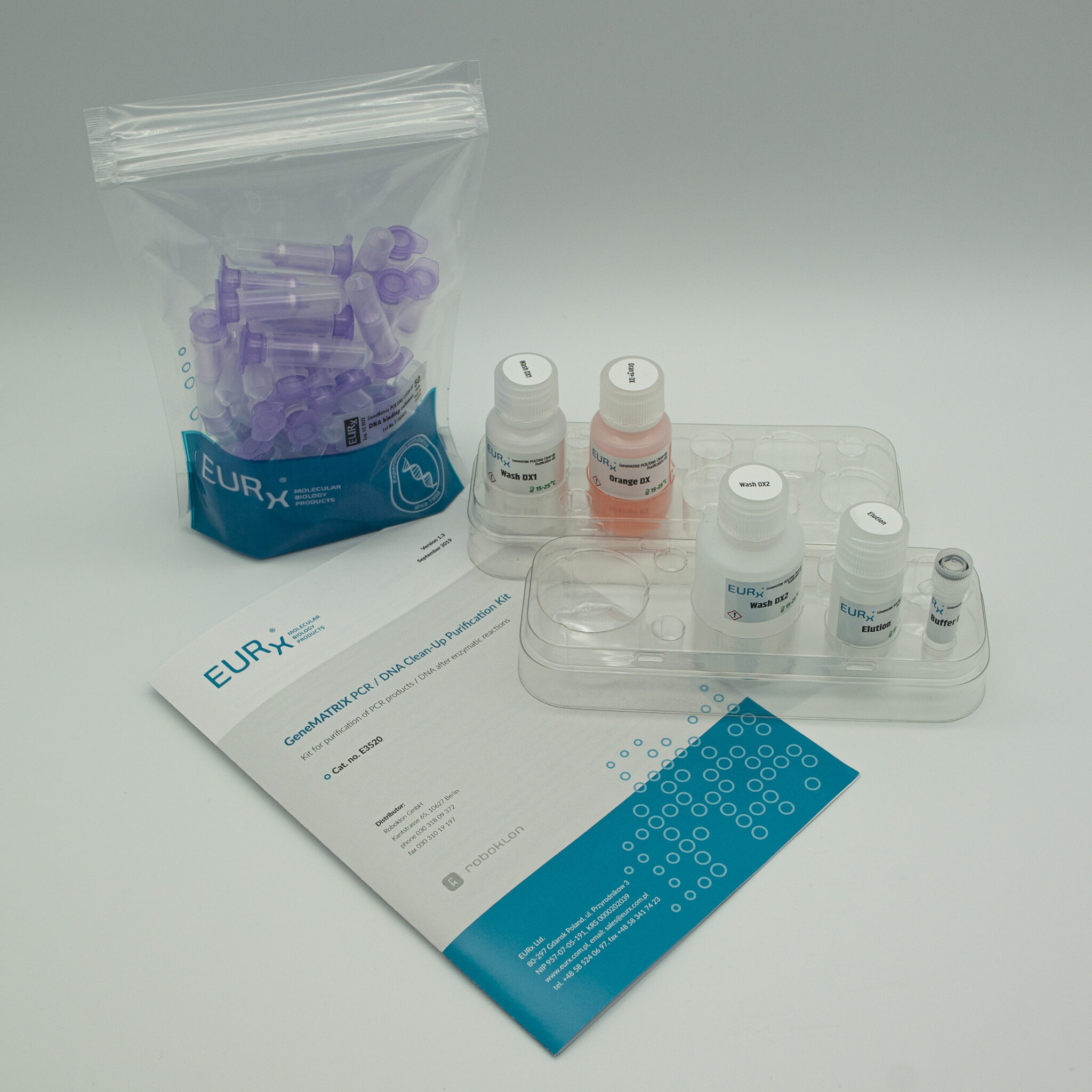 PCR / DNA Clean-Up Purification Kit - EURx